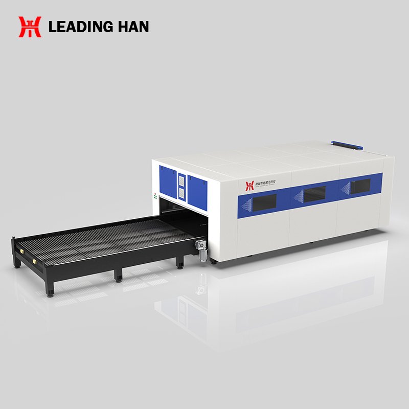 Fully Enclosed Laser Cutting Machine - Leading han
