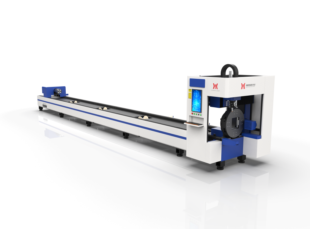 Two Chuck Pipe Cutting Machine Leading Han